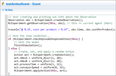 Reinforcement Learning | AnyLogic Help